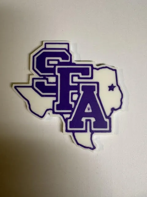 STEPHEN F. AUSTIN UNIVERSITY LOGO by NAPES MakerWorld: Download Free 3D ...