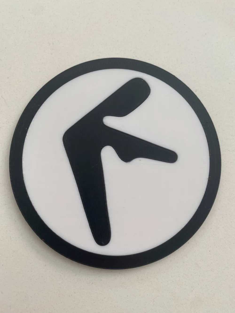 Aphex Twin logo coaster Remixed by Gorf - MakerWorld