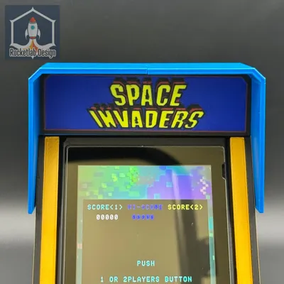 Space Invaders Nintendo Switch V2 Arcade Cabinet by Rocketlab Design ...