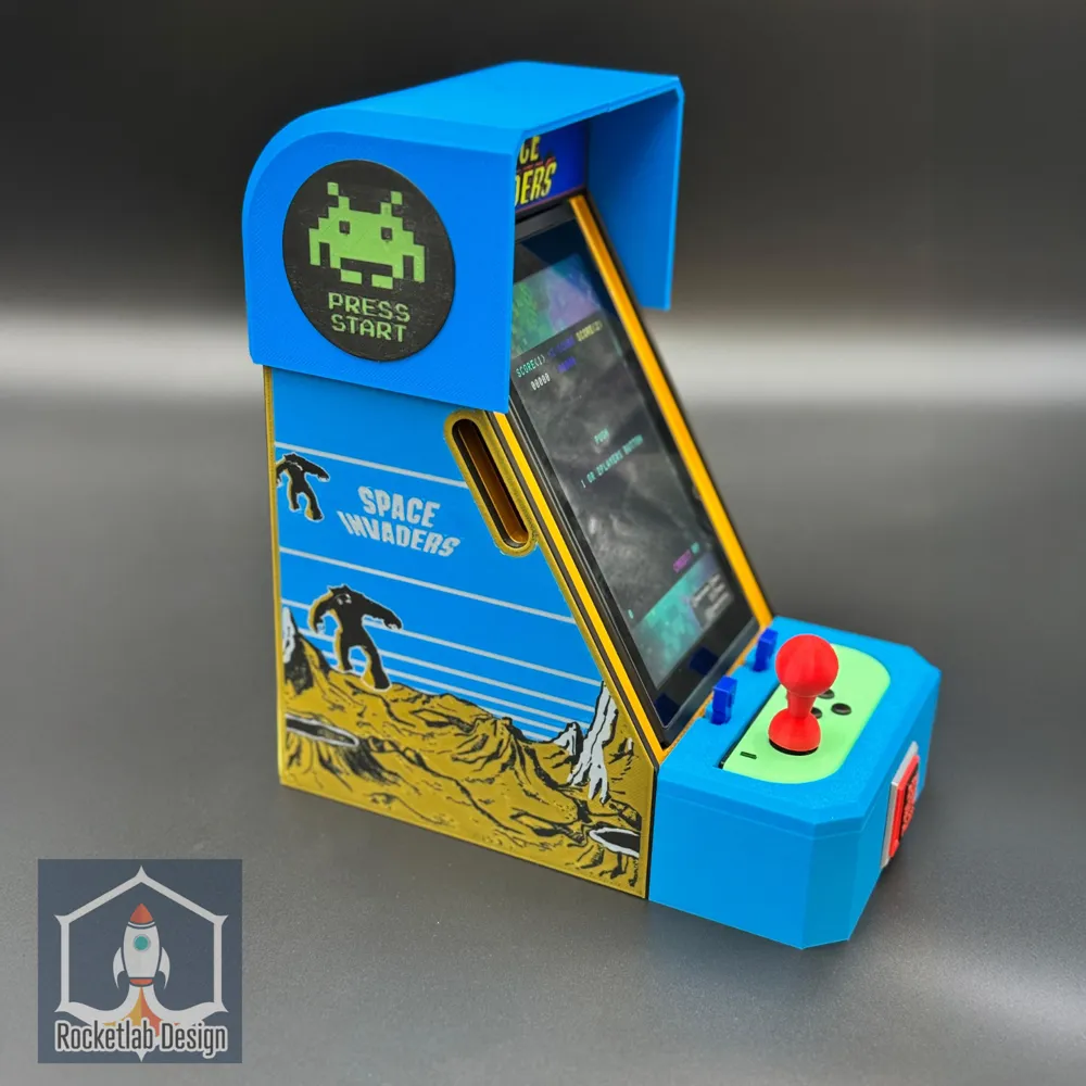 Space Invaders Nintendo Switch V2 Arcade Cabinet by Rocketlab Design ...