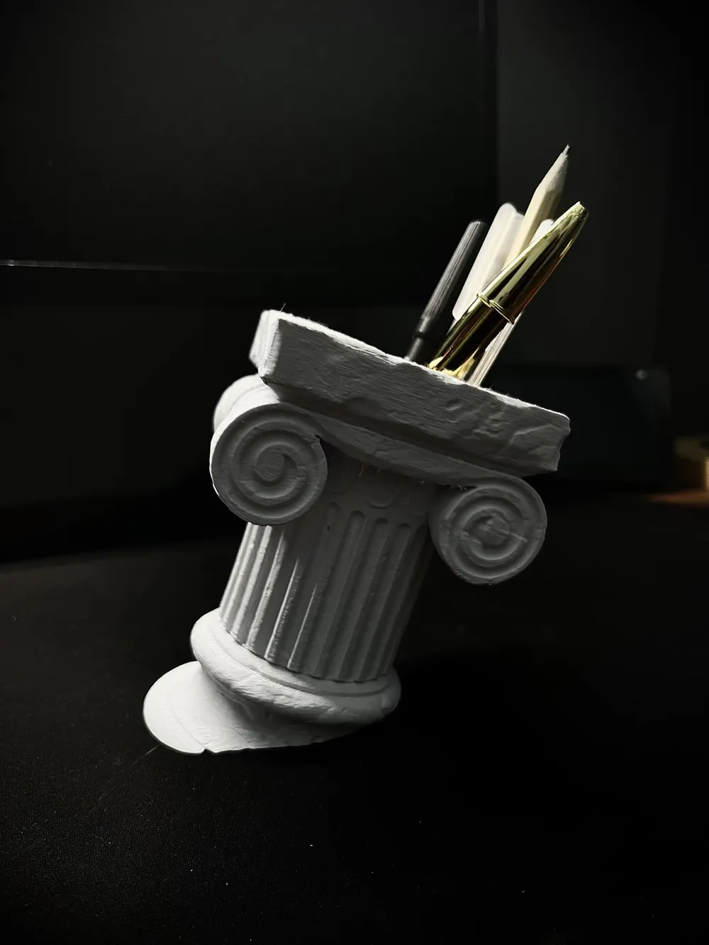 Greek Pen Holder - ionic column by FORMASTAMPA MakerWorld: Download ...
