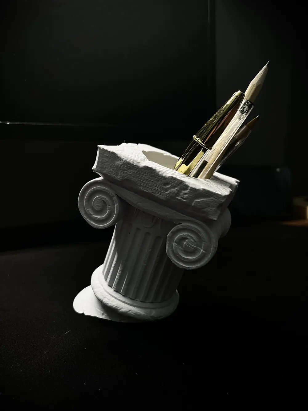 Greek Pen Holder - ionic column by FORMASTAMPA MakerWorld: Download ...