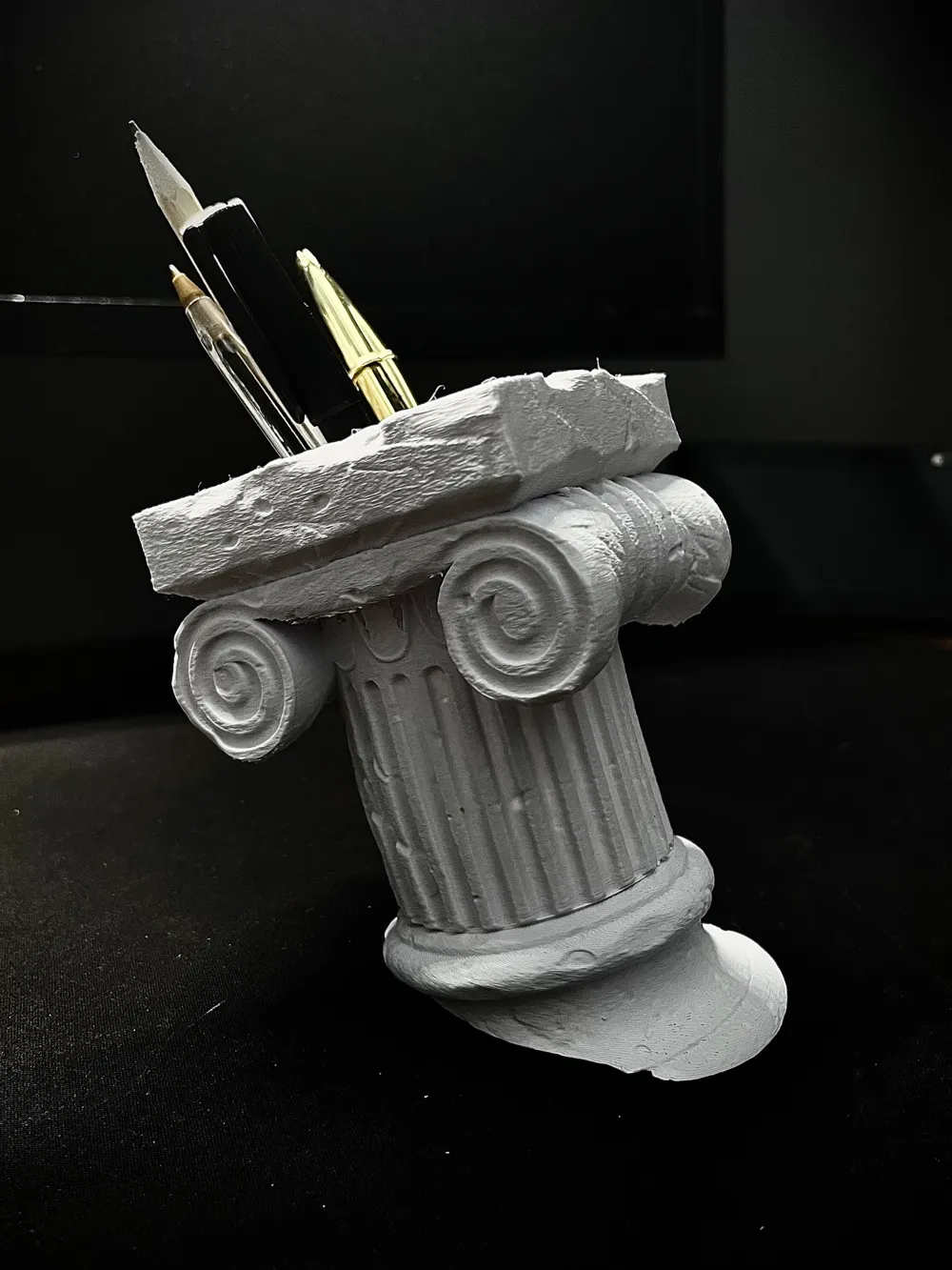 Greek Pen Holder - ionic column by FORMASTAMPA MakerWorld: Download ...