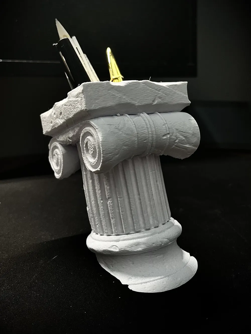 Greek Pen Holder - ionic column by FORMASTAMPA MakerWorld: Download ...
