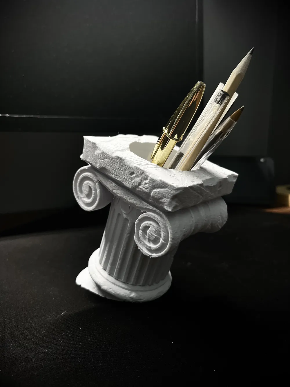 Greek Pen Holder - ionic column by FORMASTAMPA MakerWorld: Download ...