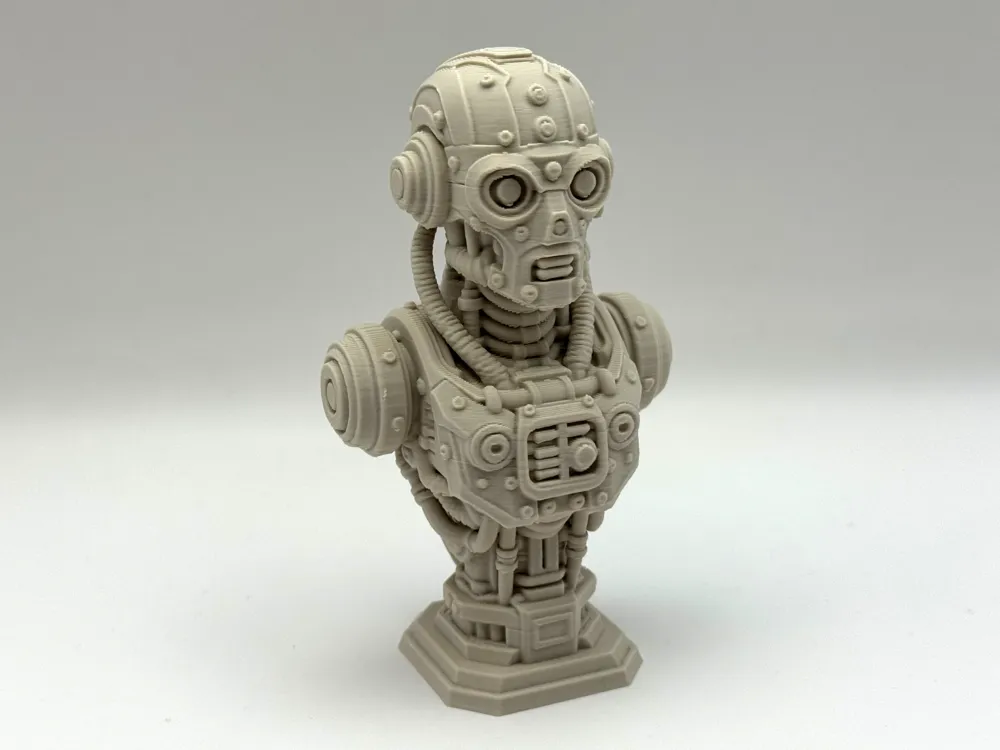 Robotics Bust Decoration by Stigern MakerWorld: Download Free 3D Models