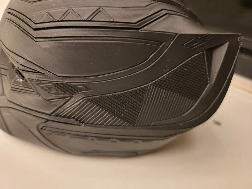 helmet black panter Marvel - Free 3D Print Model - MakerWorld