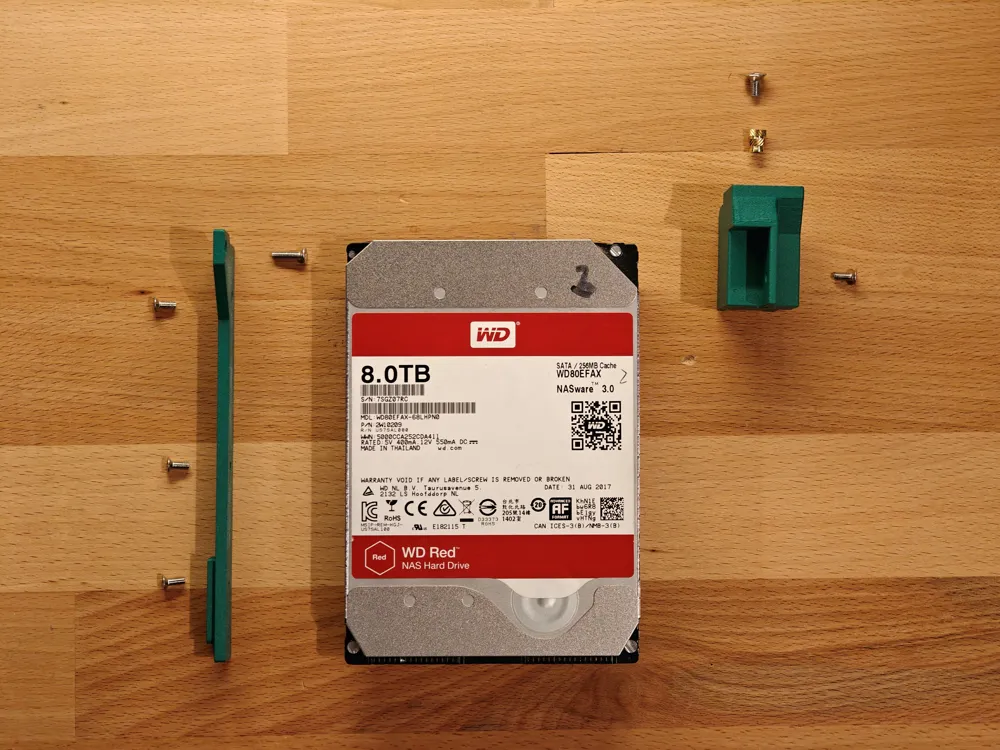 Support de troisième disque dur pour HP EliteDesk 800 G4/G5 - Modèle d ...