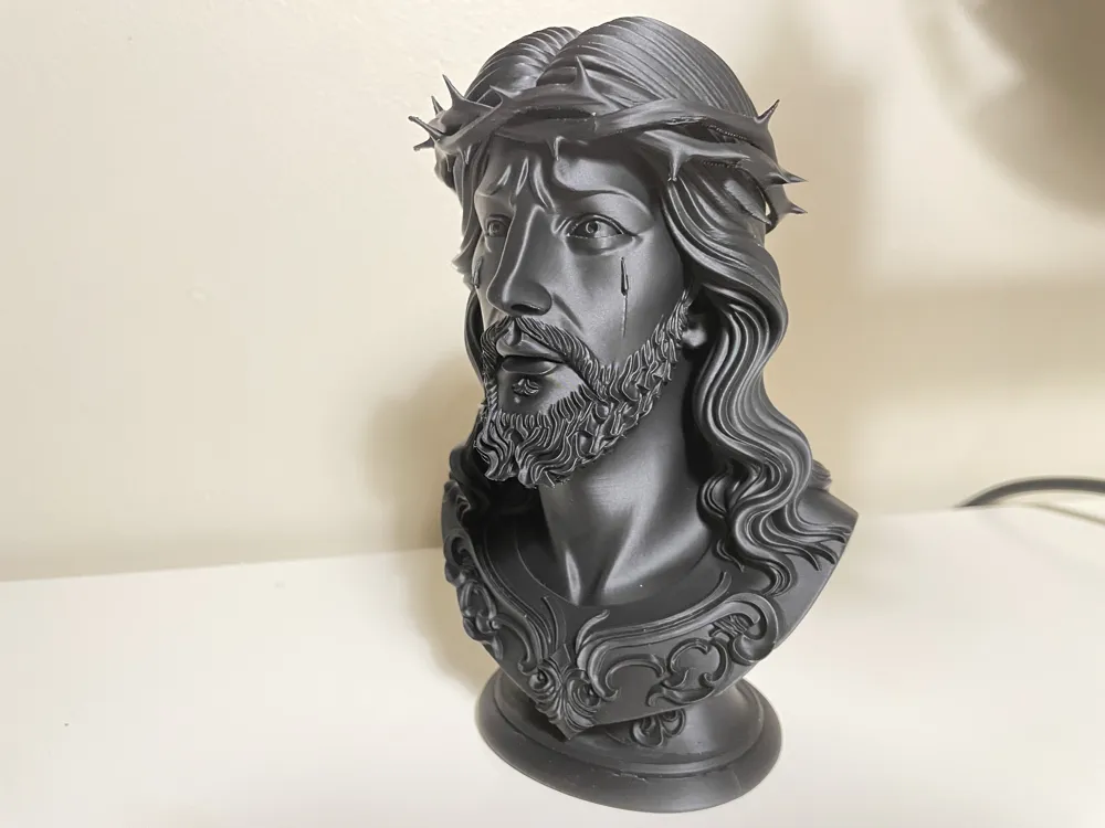 Jesus Christ Bust - Free 3D Print Model - MakerWorld