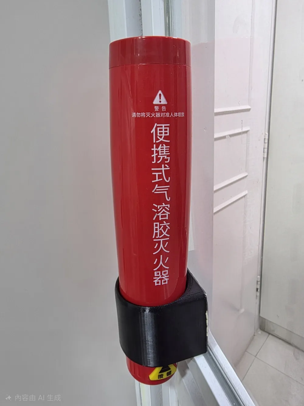 Aerosol Fire Extinguisher Holder - Free 3D Print Model - MakerWorld