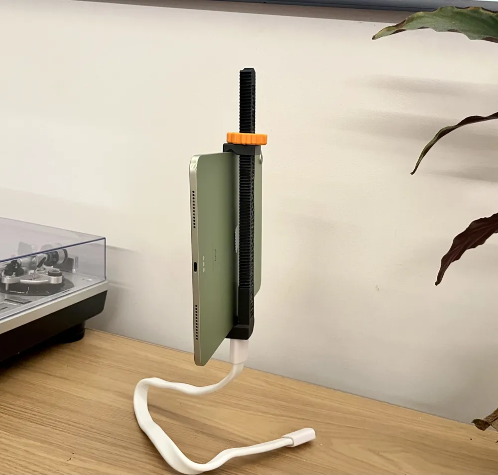 Hex Tablet iPad & Monitor Tripod Mount - Free 3D Print Model - MakerWorld