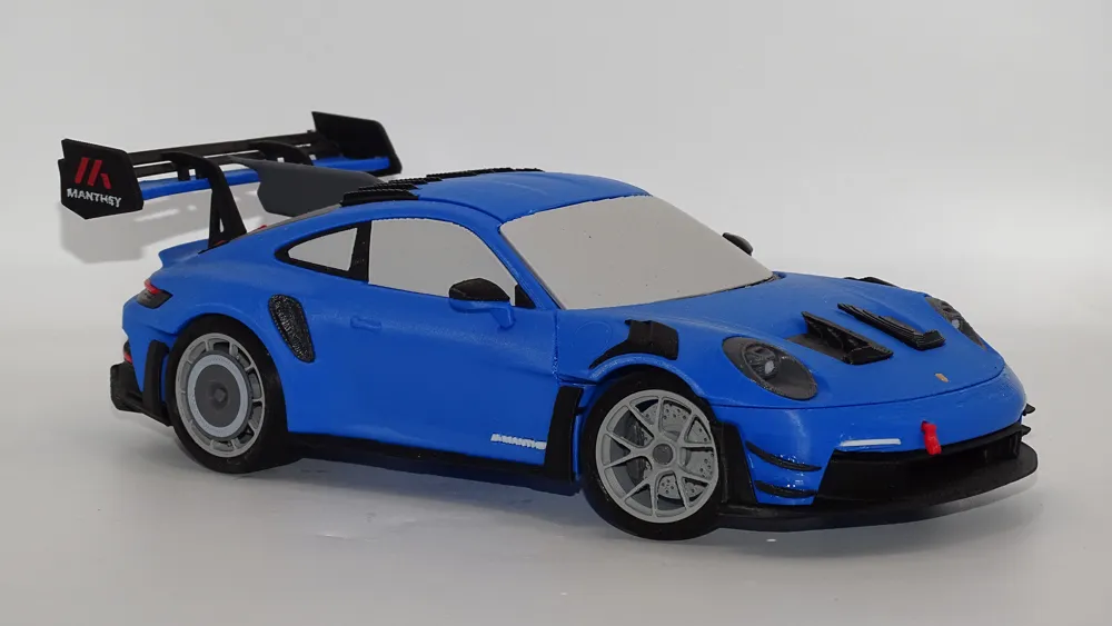 Porsche 911 GT3RS Manthey Racing w/ Steer 1:19 - Free 3D Print Model ...