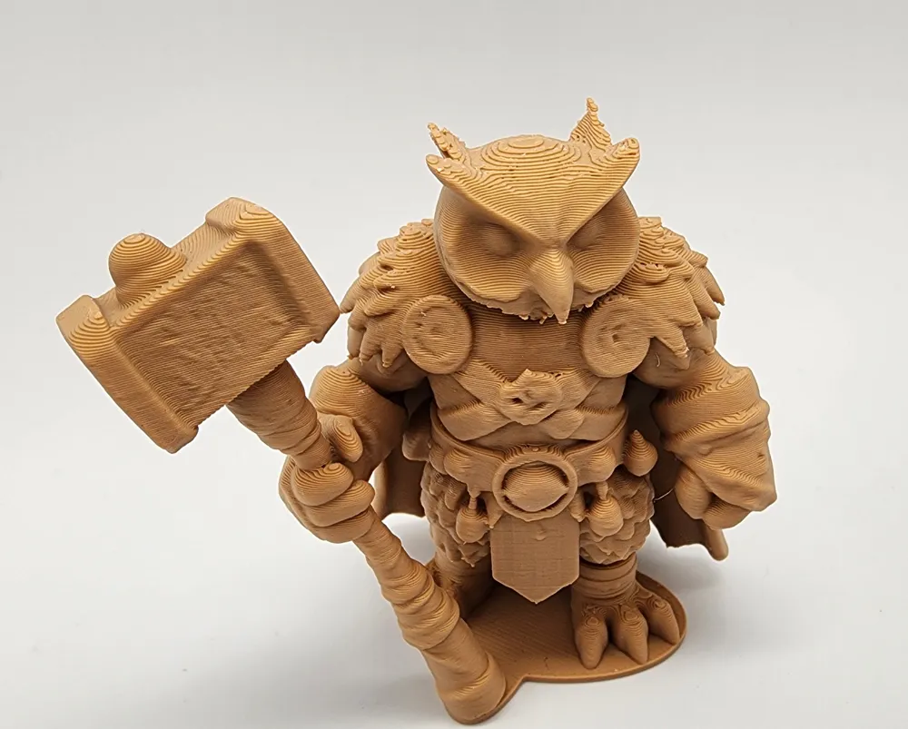 The Barbarian - Owls & Dragons - Free 3D Print Model - MakerWorld