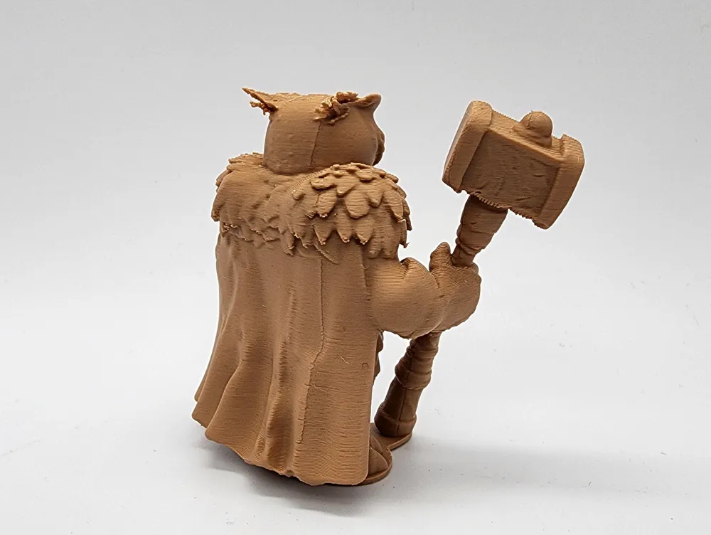 The Barbarian - Owls & Dragons - Free 3D Print Model - MakerWorld