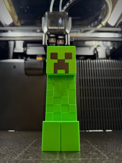 Minecraft Creeper by Z3D Design MakerWorld: Download Free 3D Models