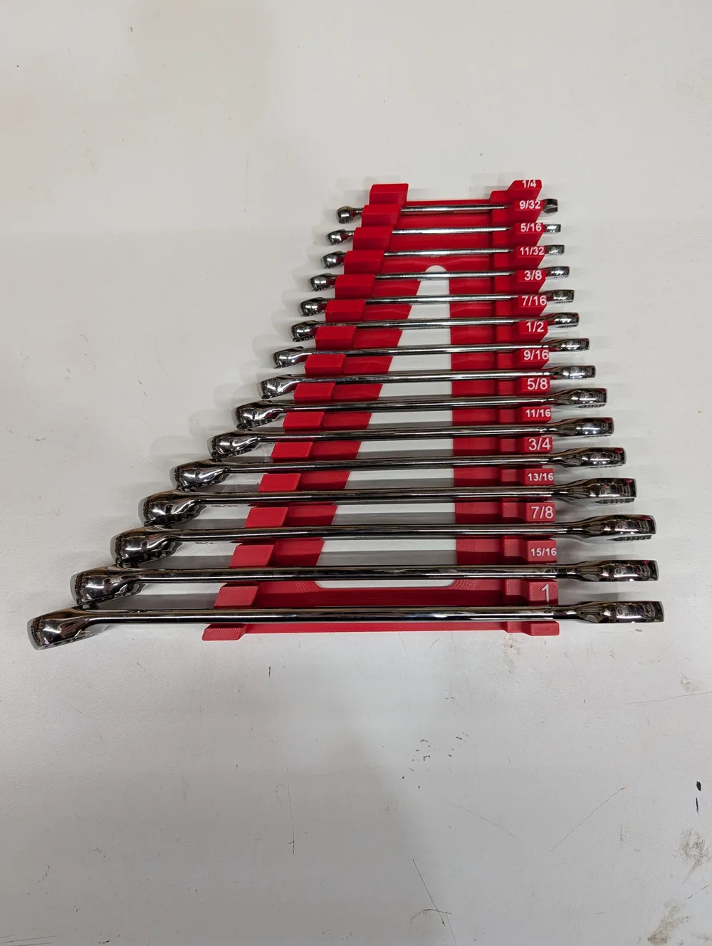 Wrench organizer - Free 3D Print Model - MakerWorld