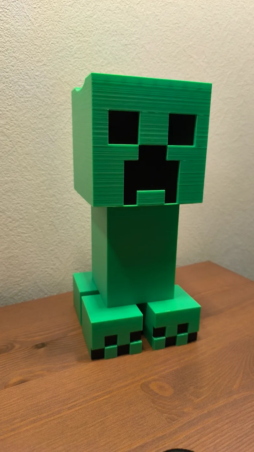 Minecraft Creeper Headphone Stand by Klatovic MakerWorld: Download Free ...