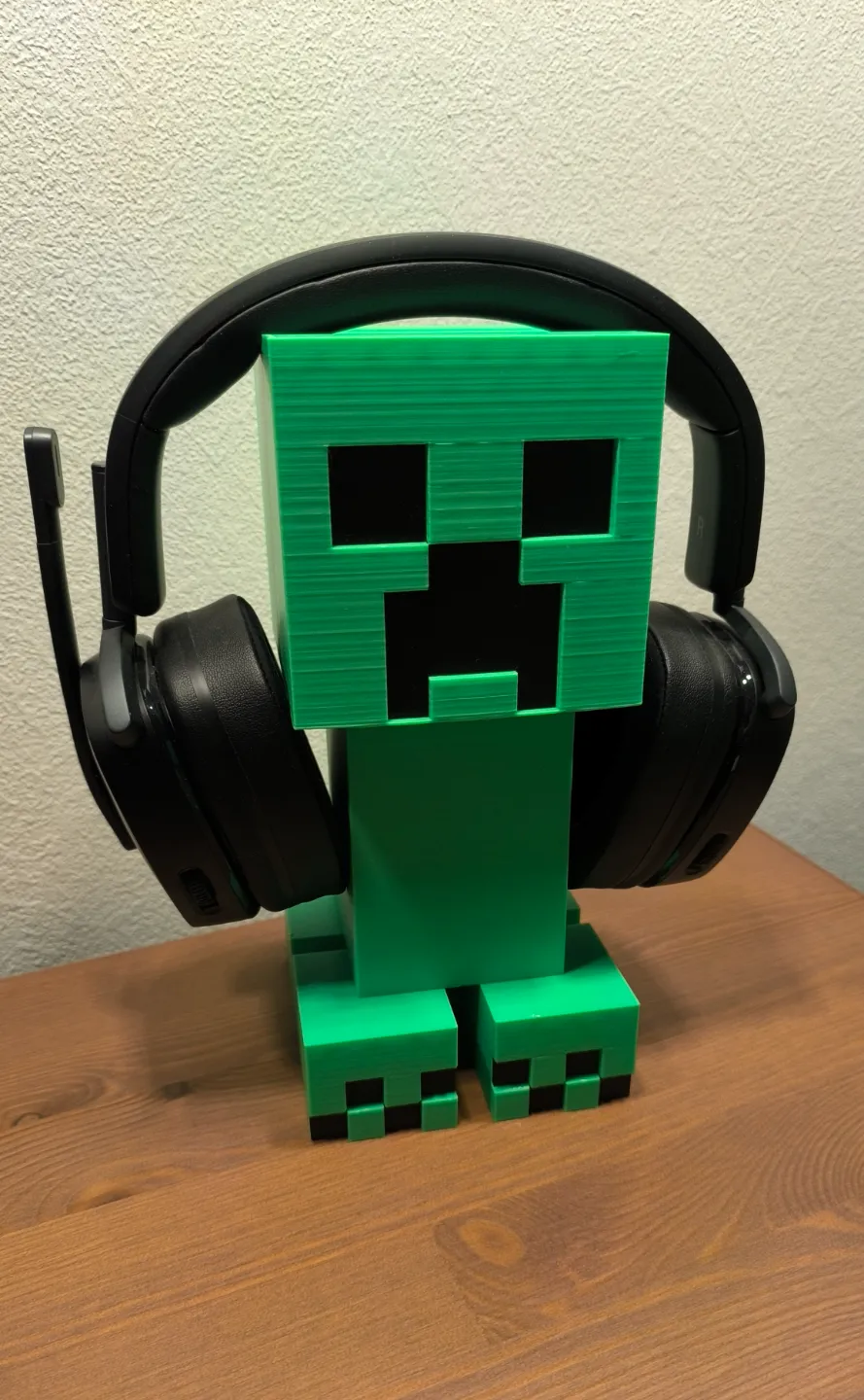 Minecraft Creeper Headphone Stand by Klatovic MakerWorld: Download Free ...