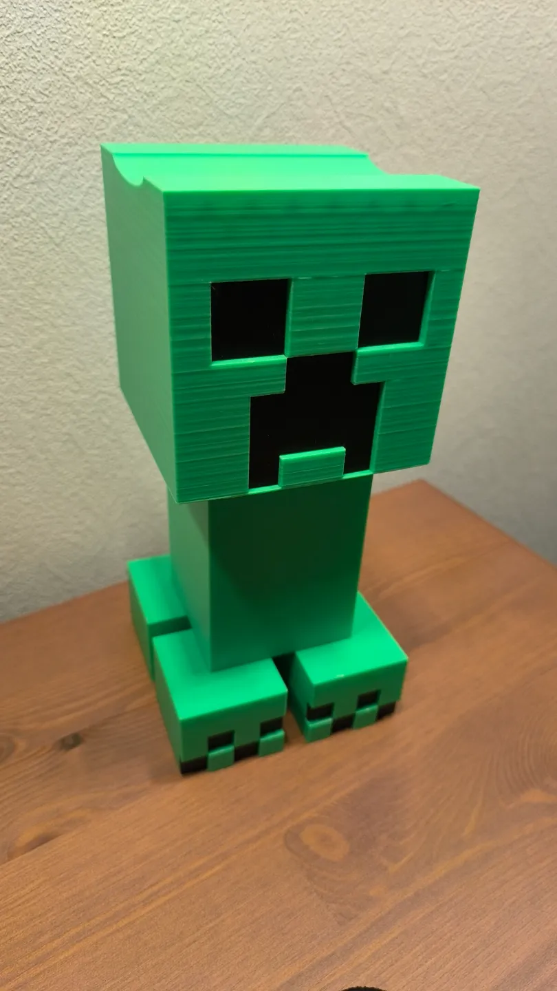 Minecraft Creeper Headphone Stand by Klatovic MakerWorld: Download Free ...