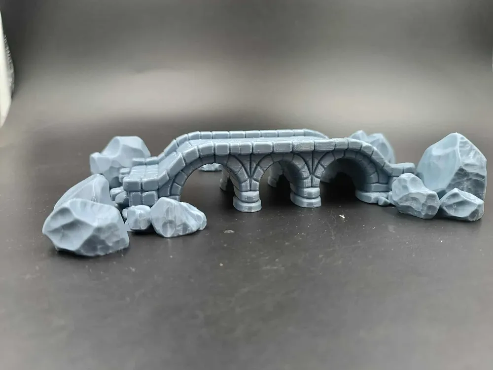 Stone Bridge of Forgotten Realms Terrain DnD - Free 3D Print Model ...