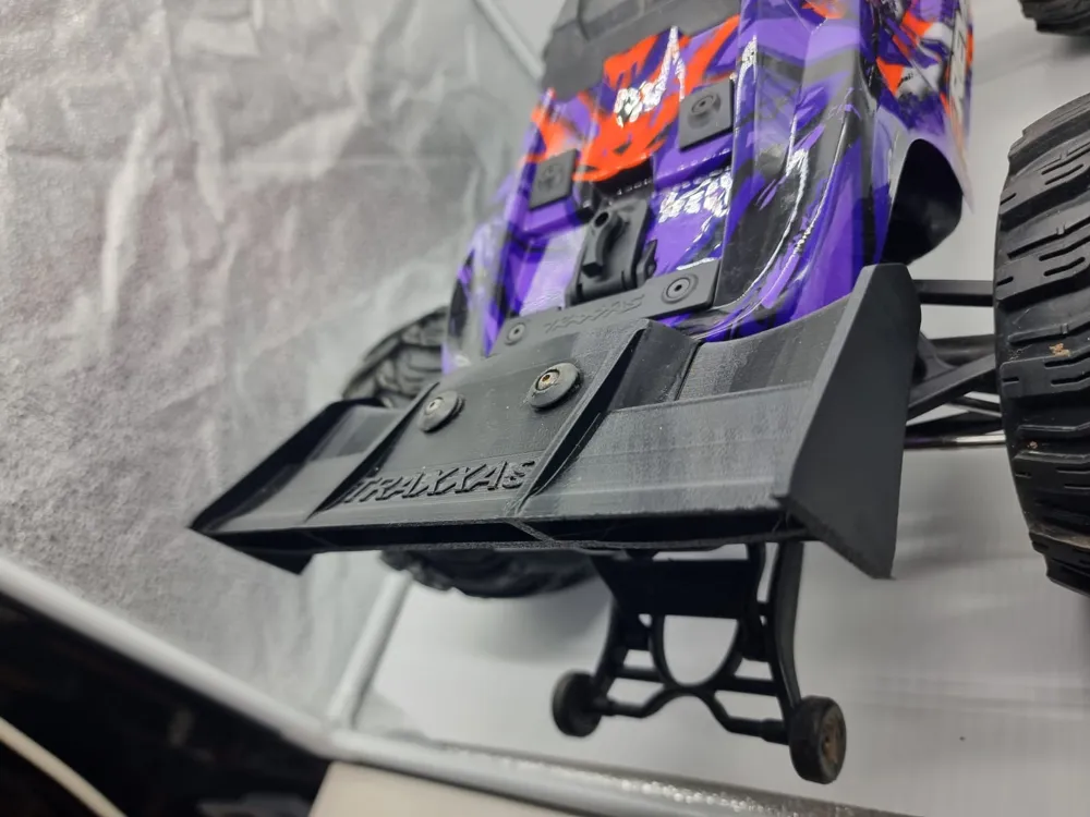 Traxxas E-Revo 1:8 TPU Spoiler RC Brushless by R.Werner Print ...