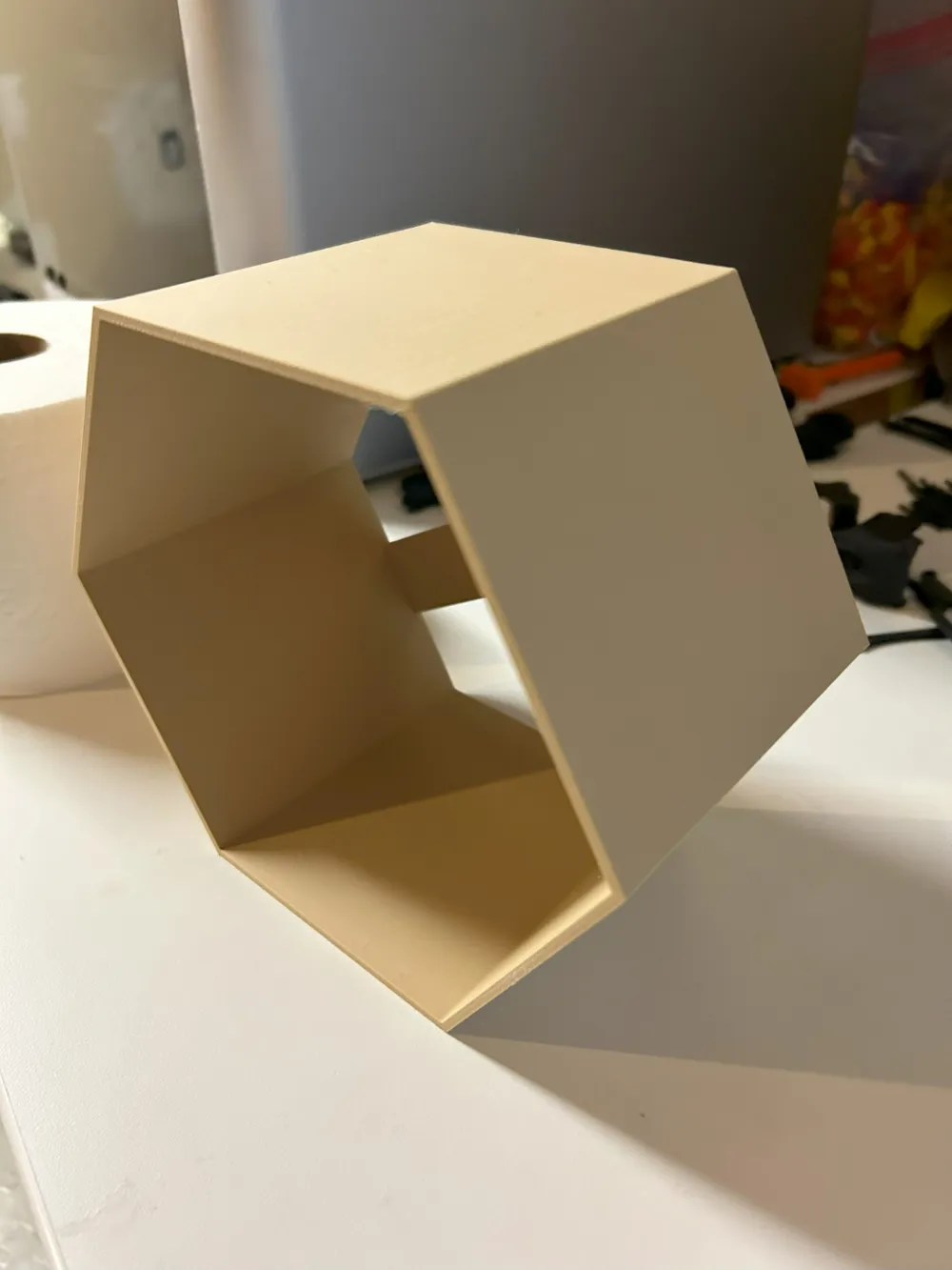 Hex cube decoration by Liv_La - MakerWorld