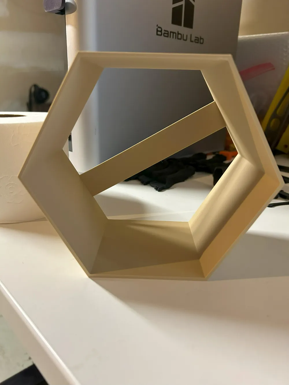 Hex cube decoration by Liv_La - MakerWorld