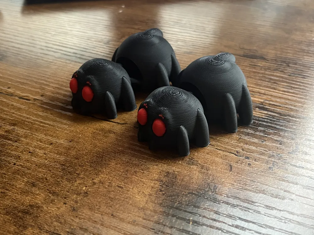 Cute Mini Articulated Flexi Jumping Spider - Free 3D Print Model ...