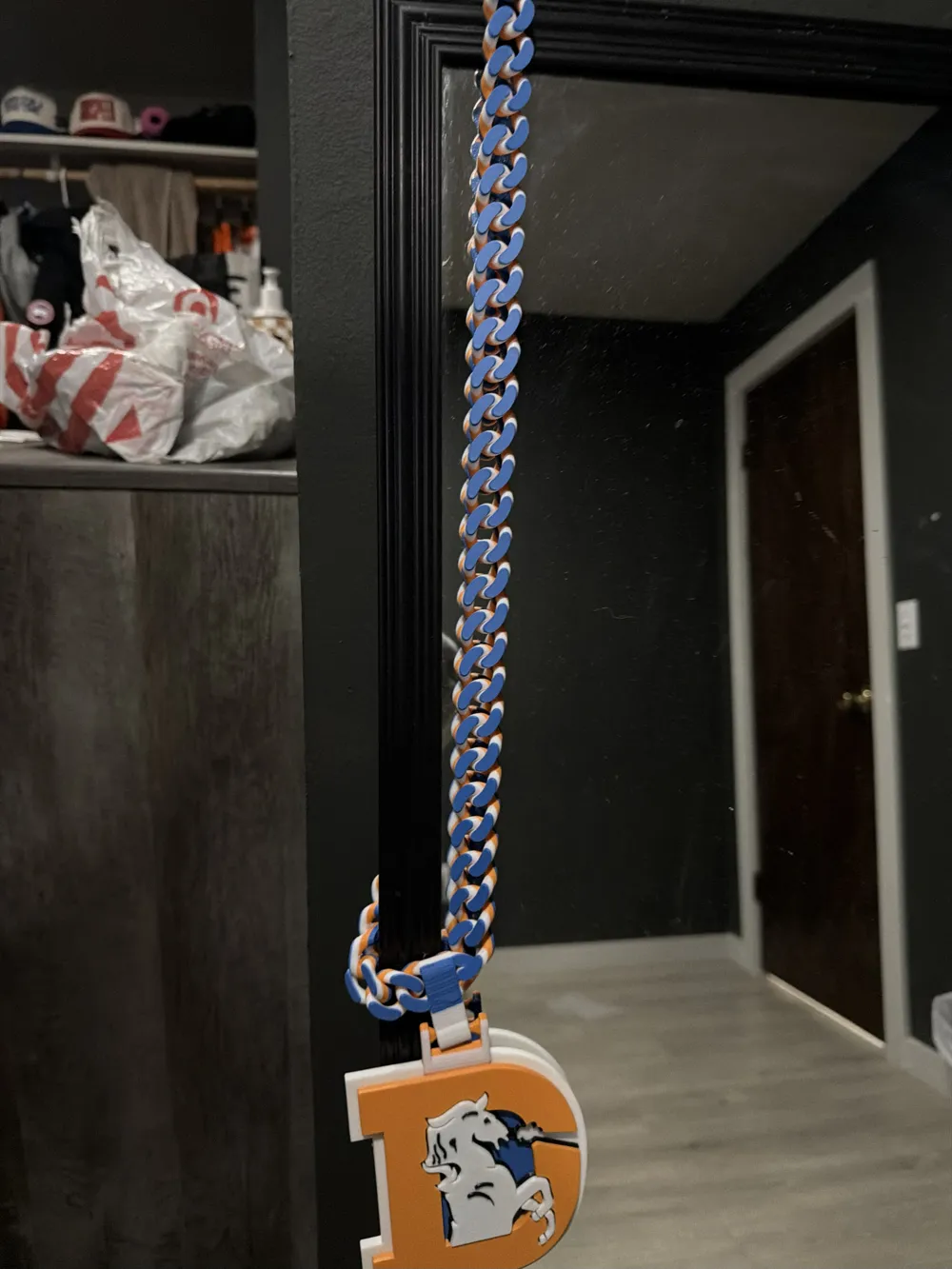 Denver Broncos Retro Chain - Free 3D Print Model - MakerWorld