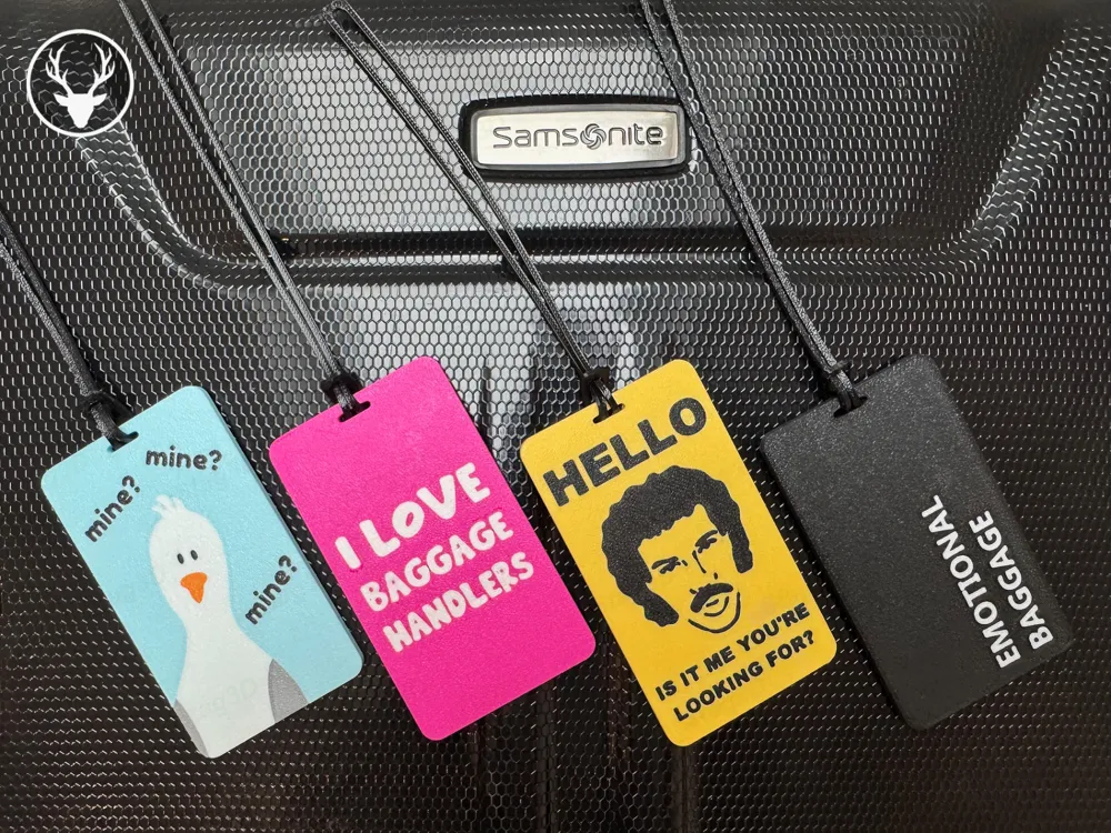Luggage Tag Collection by Stag 3D MakerWorld: Download Free 3D Models