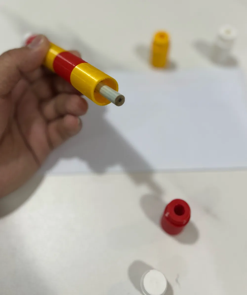 Chunky Pencil Skin - Free 3D Print Model - MakerWorld