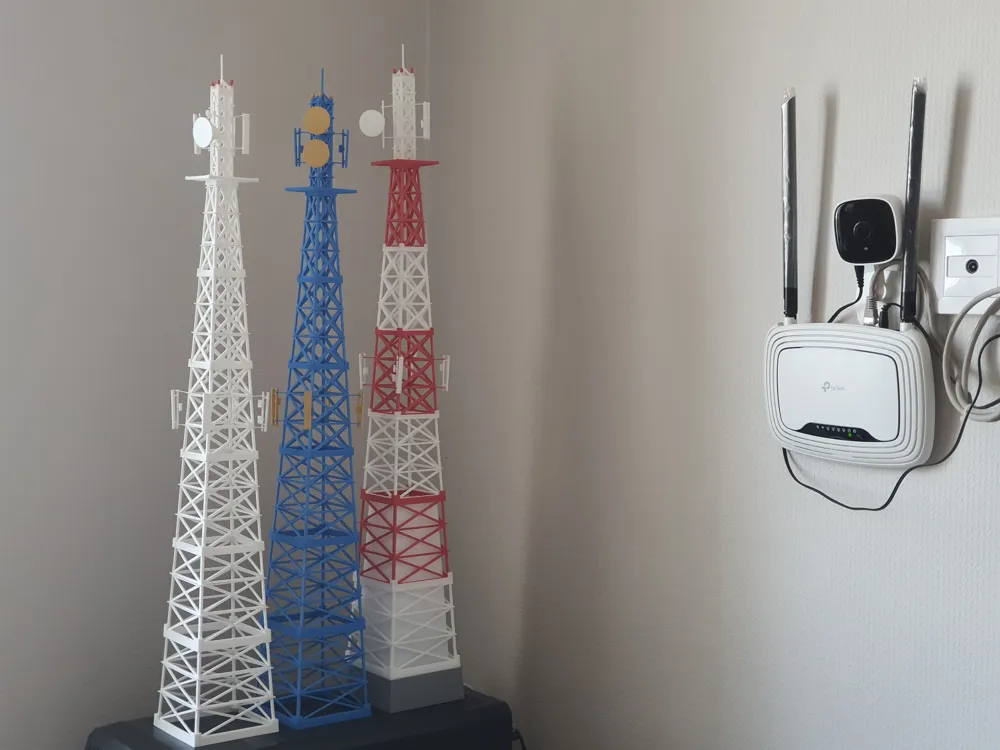 Telecommunication Tower by Dadikonna MakerWorld: Download Free 3D Models