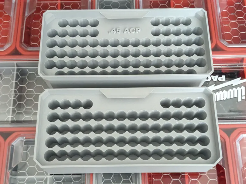Rectangle 45 Inserts For Packout Organizer - Free 3D Print Model ...