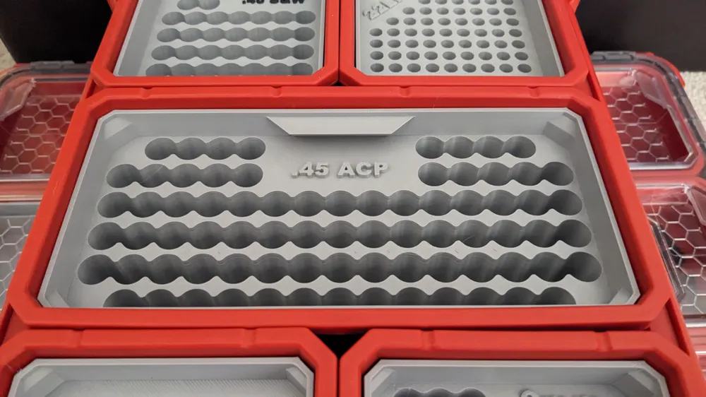 Rectangle 45 Inserts For Packout Organizer - Free 3D Print Model ...