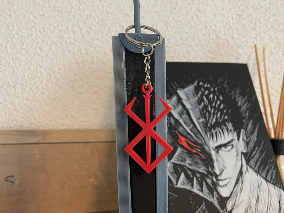 Berserk Keychain - Free 3D Print Model - MakerWorld