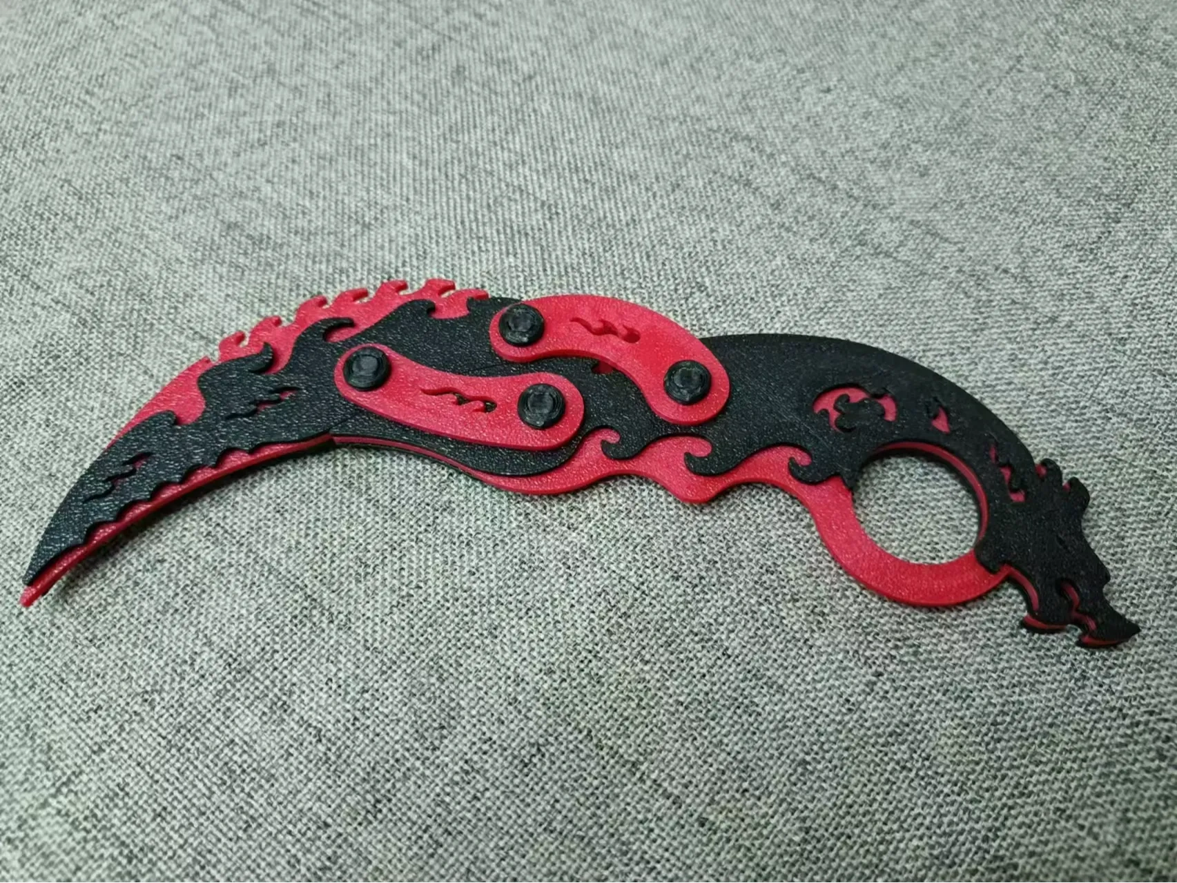 Dragon Claw Knife by Myingyan MakerWorld: Download Free 3D Models