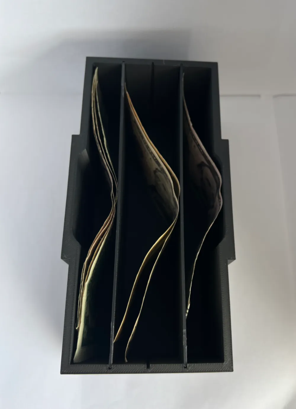 Money Case (with dividers) - Free 3D Print Model - MakerWorld