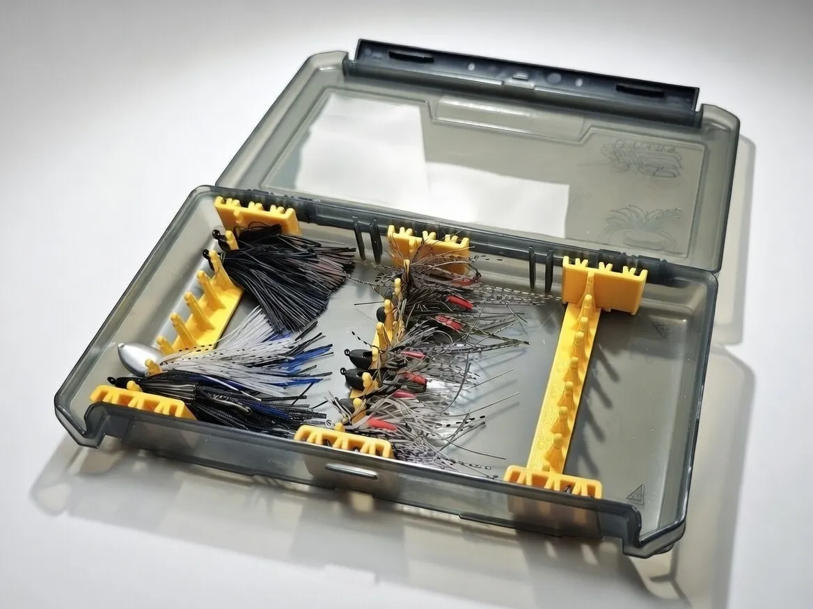 MEIHO VS820NDM Jig/chatter bait storage Rack - Free 3D Print Model ...