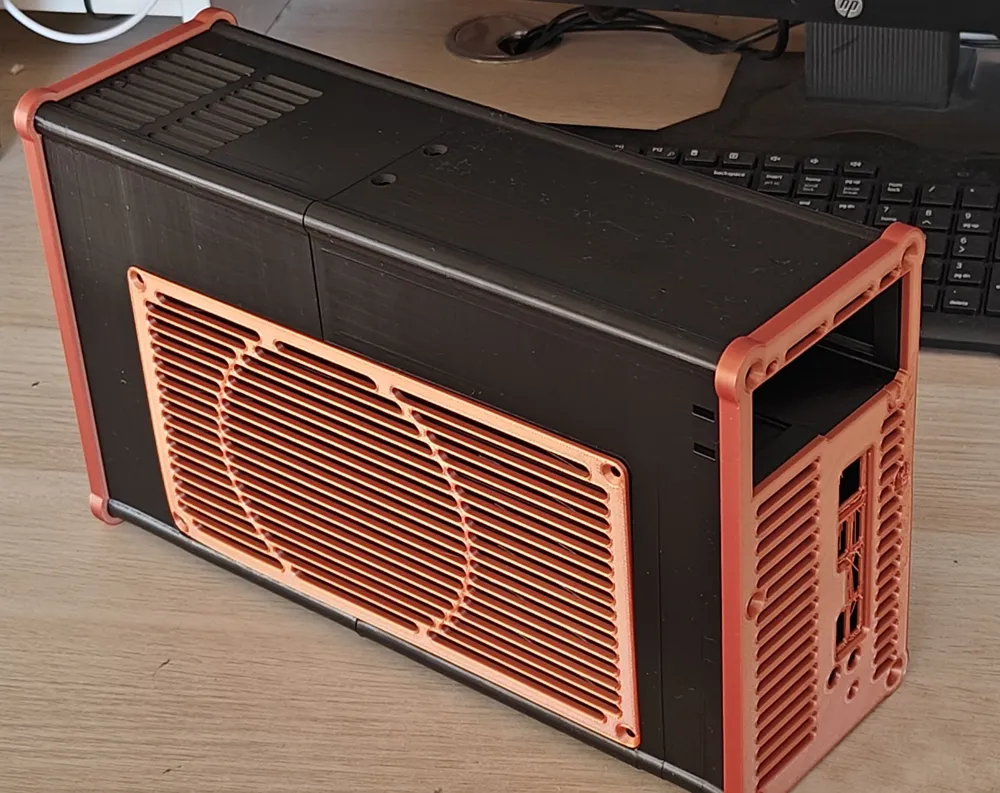 BC-250 BC250 AMD case, for HP server PSU - Free 3D Print Model - MakerWorld