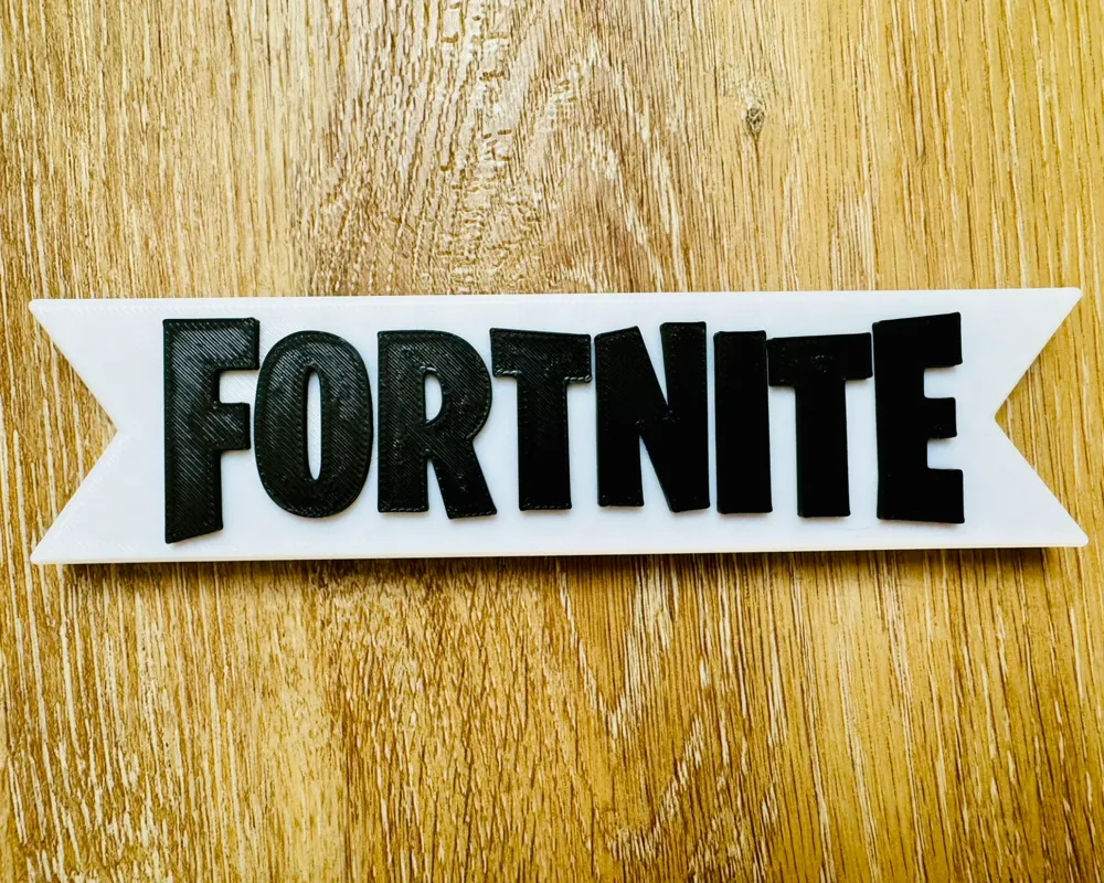 Fortnite Logo Display Stand by Hylijan - MakerWorld