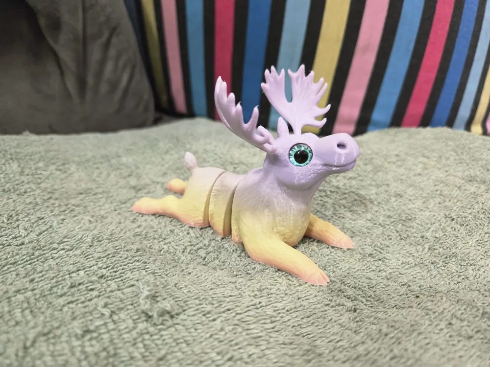 SC Flexi Elch - glasaugenkompatibel – Kostenloses 3D-Druckmodell ...
