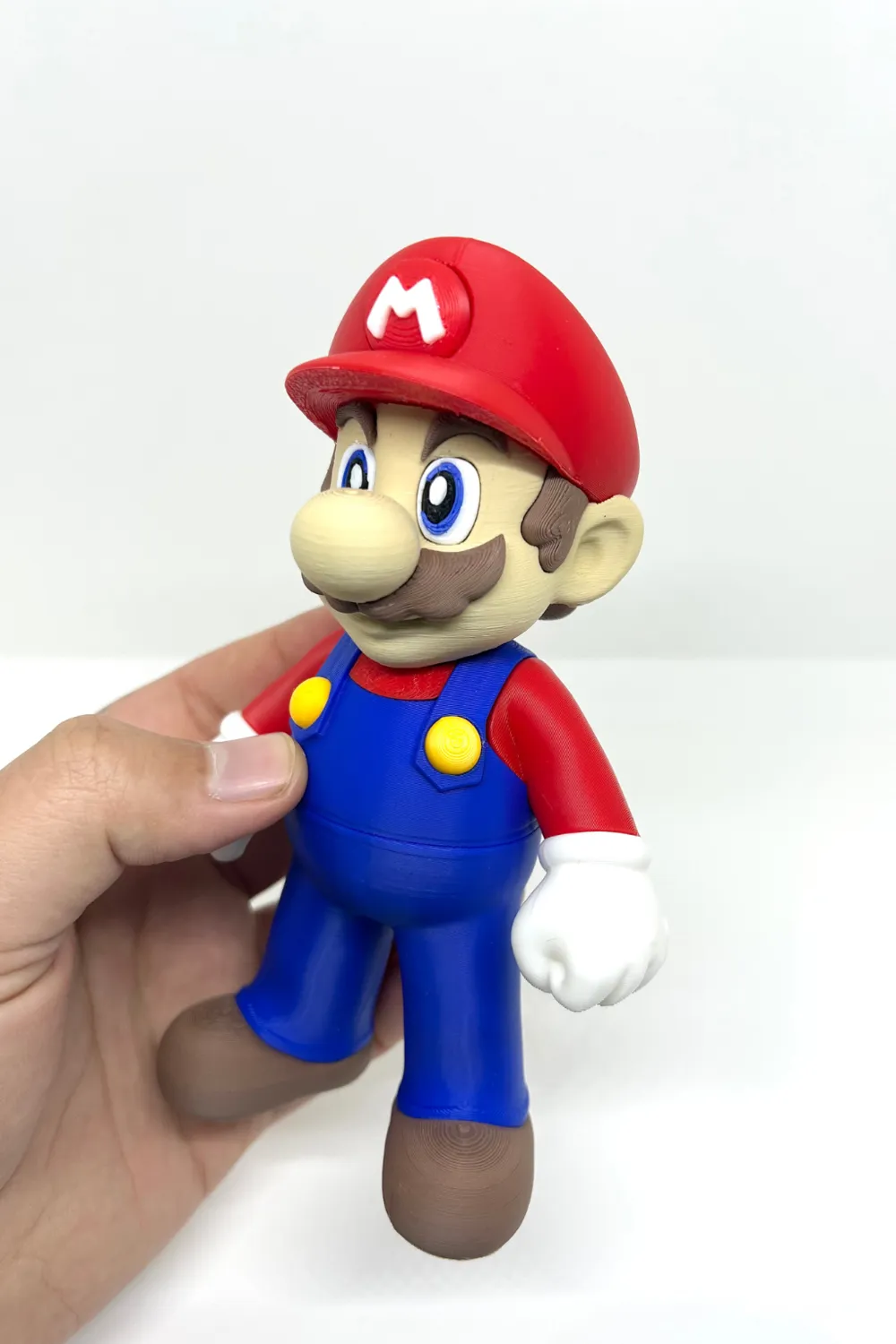 Super Mario - No AMS - Multi-part - Free 3D Print Model - MakerWorld