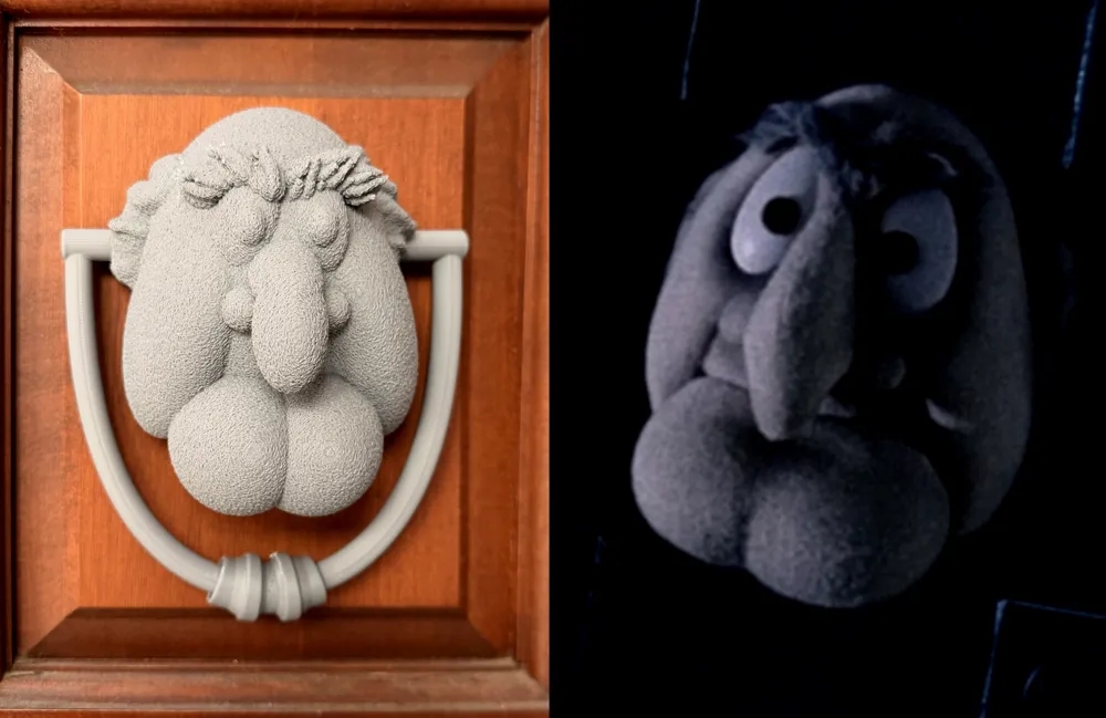 Statler-und-Waldorf-Klopfer aus Muppet Christmas Carol von kantiszak ...