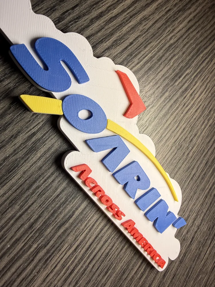 Soarin' Across America Sign from Disney's EPCOT by Men of Main Street ...