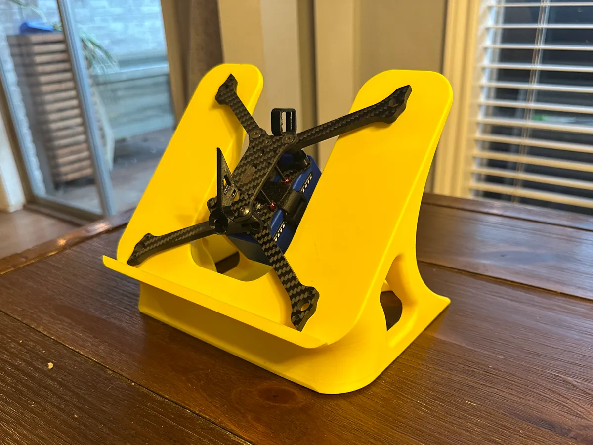 FPV Drone Launch Pad for 5" (May fit 3" to 6") - Free 3D Print Model ...