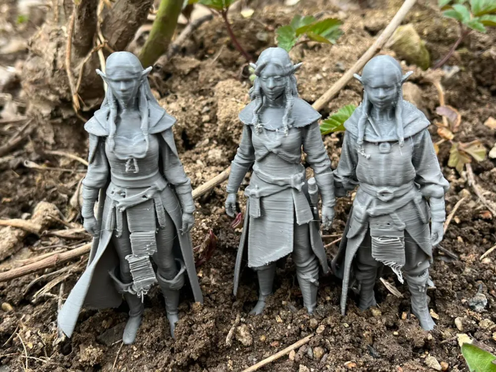 Elves like from Lord of the Rings by Ainon3Dprint MakerWorld: Download ...