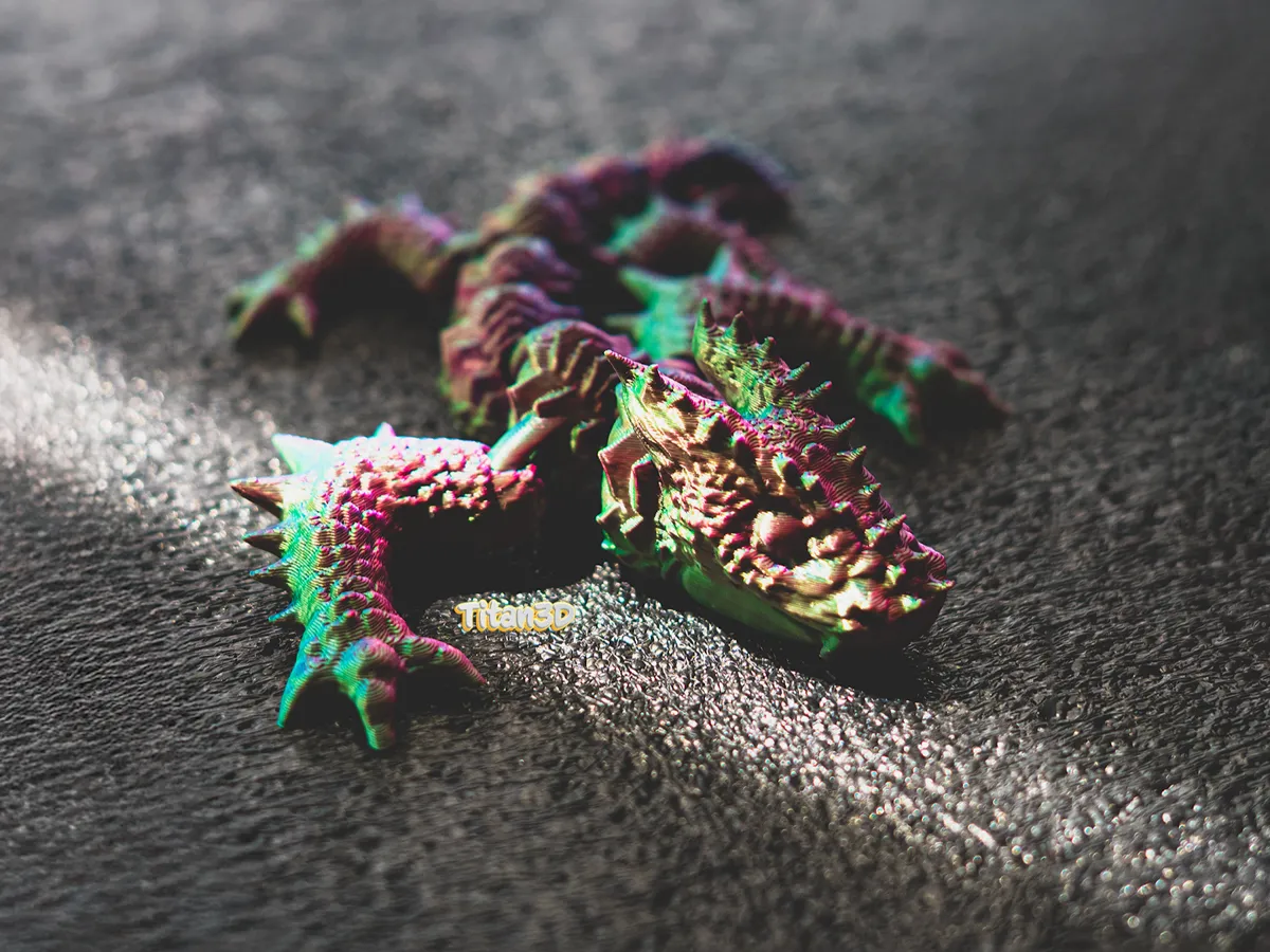 Articulated Dinosaur - Free 3D Print Model - MakerWorld