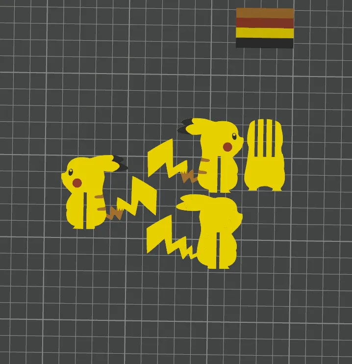 Pokemon Pikachu build kit by 3DMN - MakerWorld