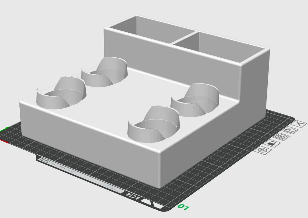 TV Remote / Dual Controller Stand - Free 3D Print Model - MakerWorld