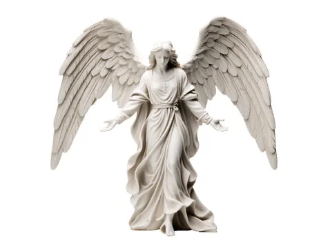 Angel statue - Free 3D Print Model - MakerWorld